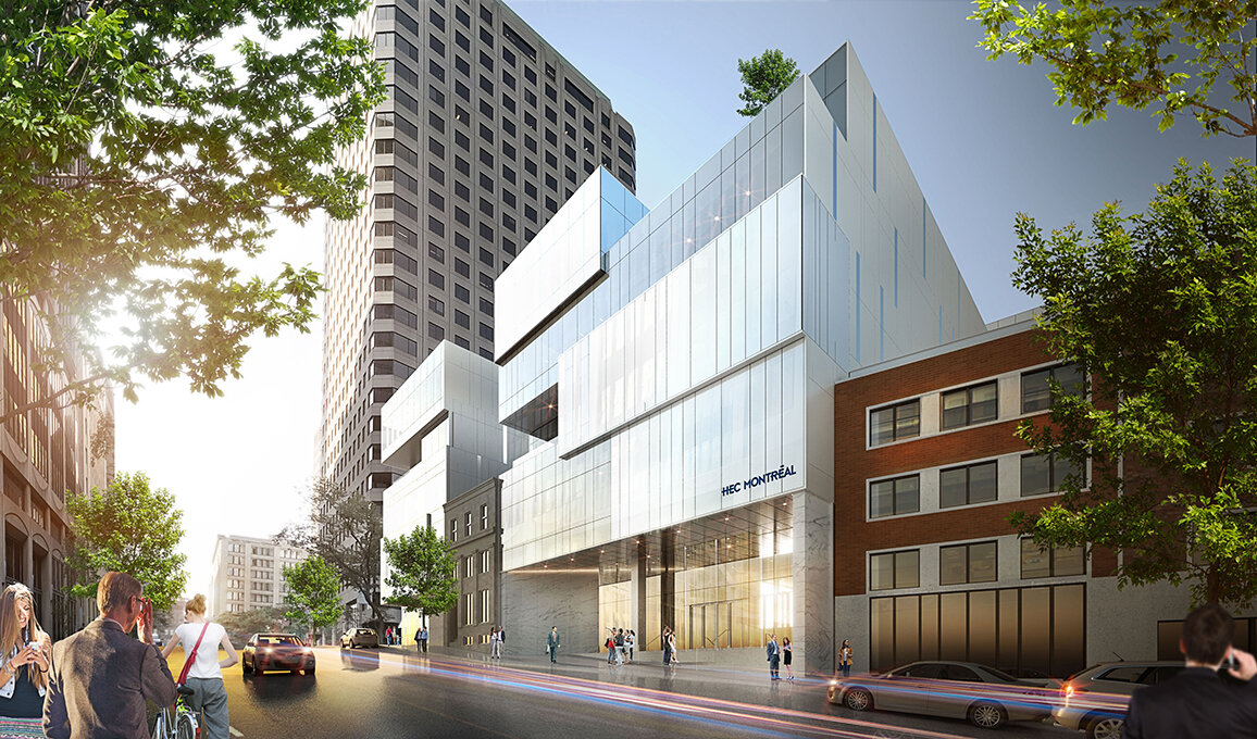 HEC Montréal - Nouvel Édifice au Centre-Ville… | Magil Construction