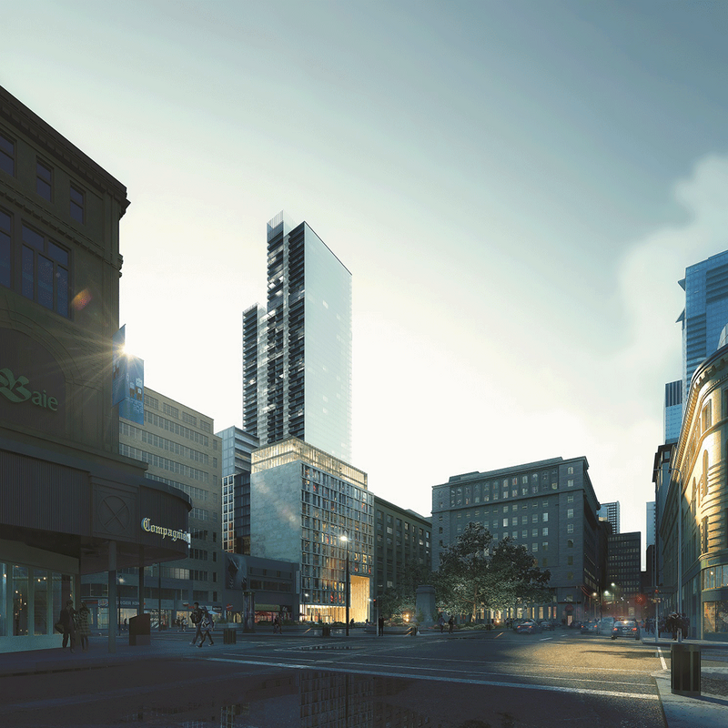 1 Square Phillips à Montreal, Quebec | Magil Construction